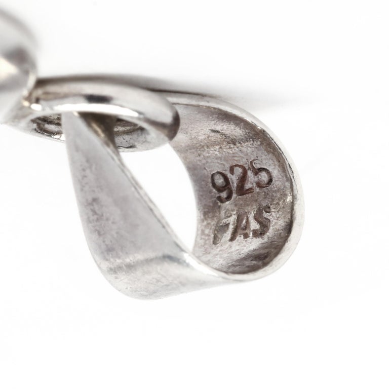 Black Onyx Disc Pendant, Sterling Silver, Round Black Onyx Pendant For ...