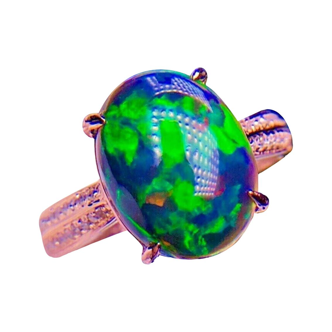 Dior Black Opal Diamond Yellow Gold Heart Ring at 1stDibs | dior heart ring