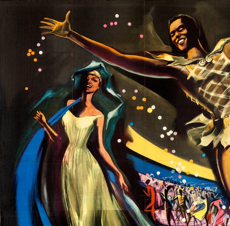Black Orpheus Huge Original French Film Poster, Georges Allard, 1959 at ...