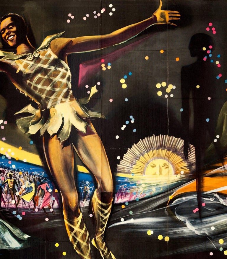 Black Orpheus Huge Original French Film Poster, Georges Allard, 1959 at ...