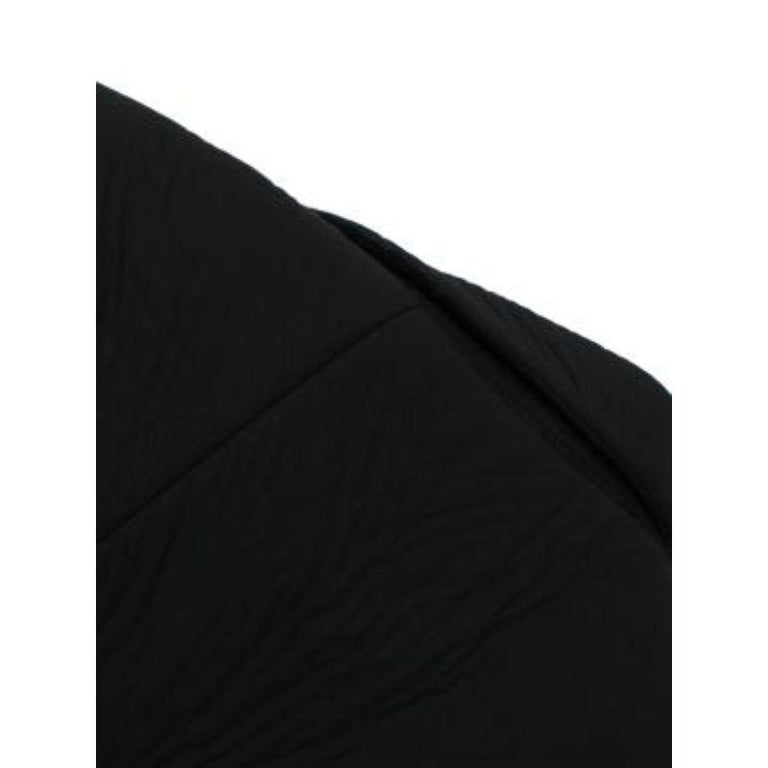 Black padded Riding jacket For Sale at 1stDibs