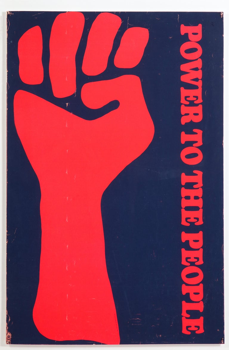 'Black Panthers' Power to the People Poster, Gemini Rising INC, Signed ...