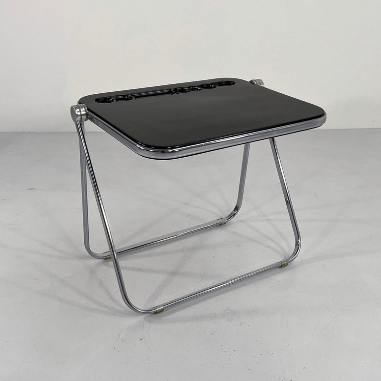 Black Platone Folding Desk by Giancarlo Piretti for Anonima Castelli ...
