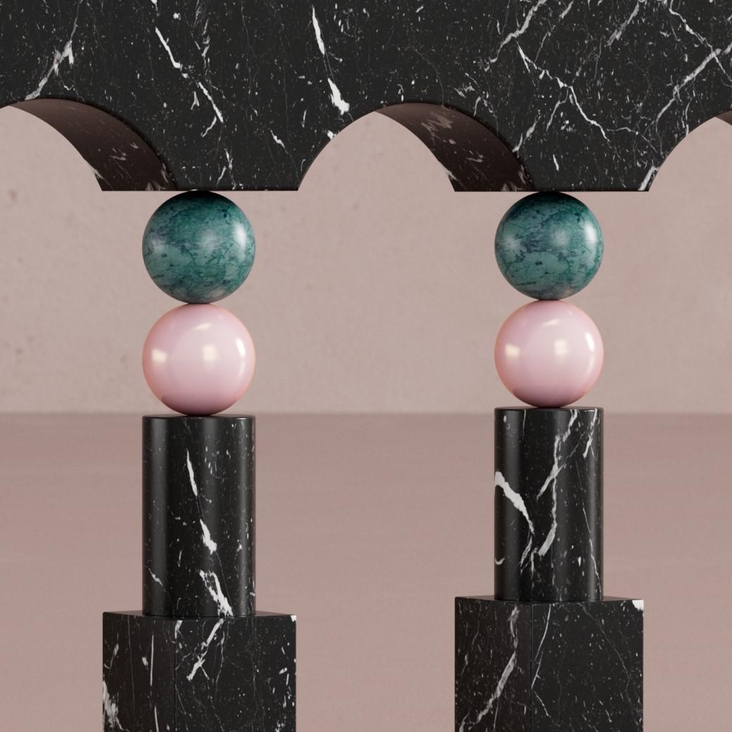 Black Portal Sculpture by Pilar Zeta For Sale at 1stDibs