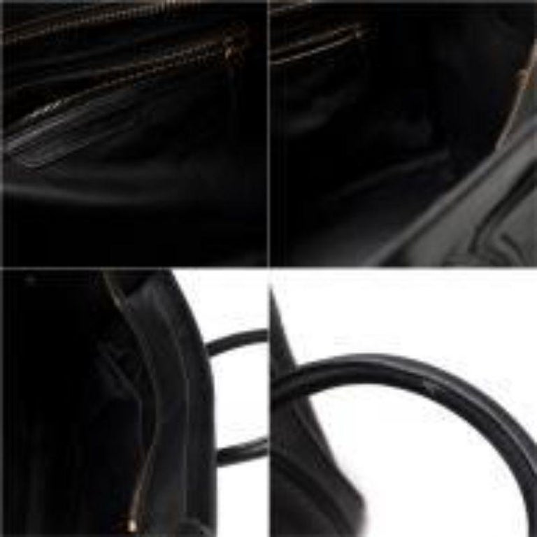 Black Python and Leather Mini Luggage Tote For Sale at 1stDibs