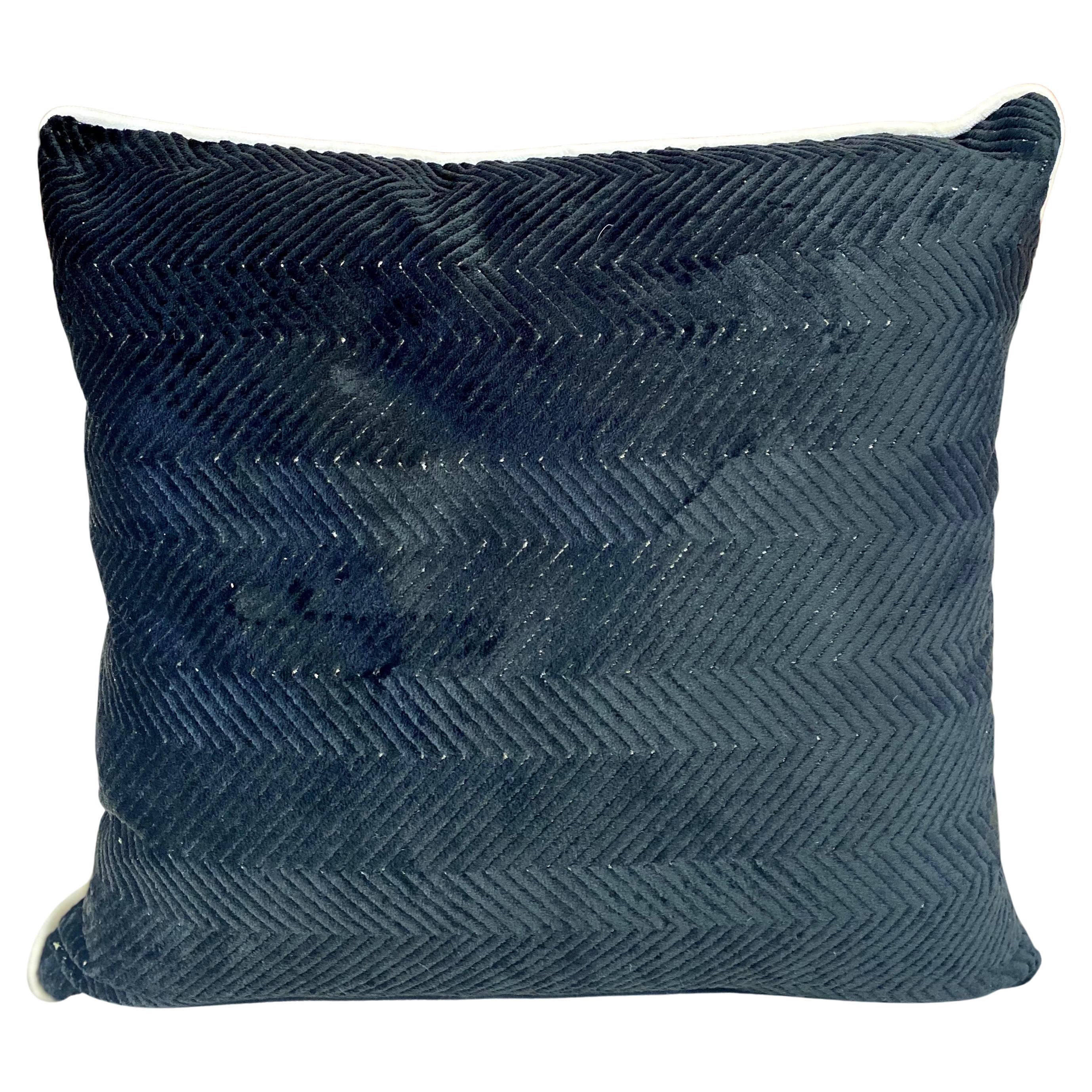 Mushroom Taupe Velvet and Silk Raised X Pattern For Sale at 1stDibs