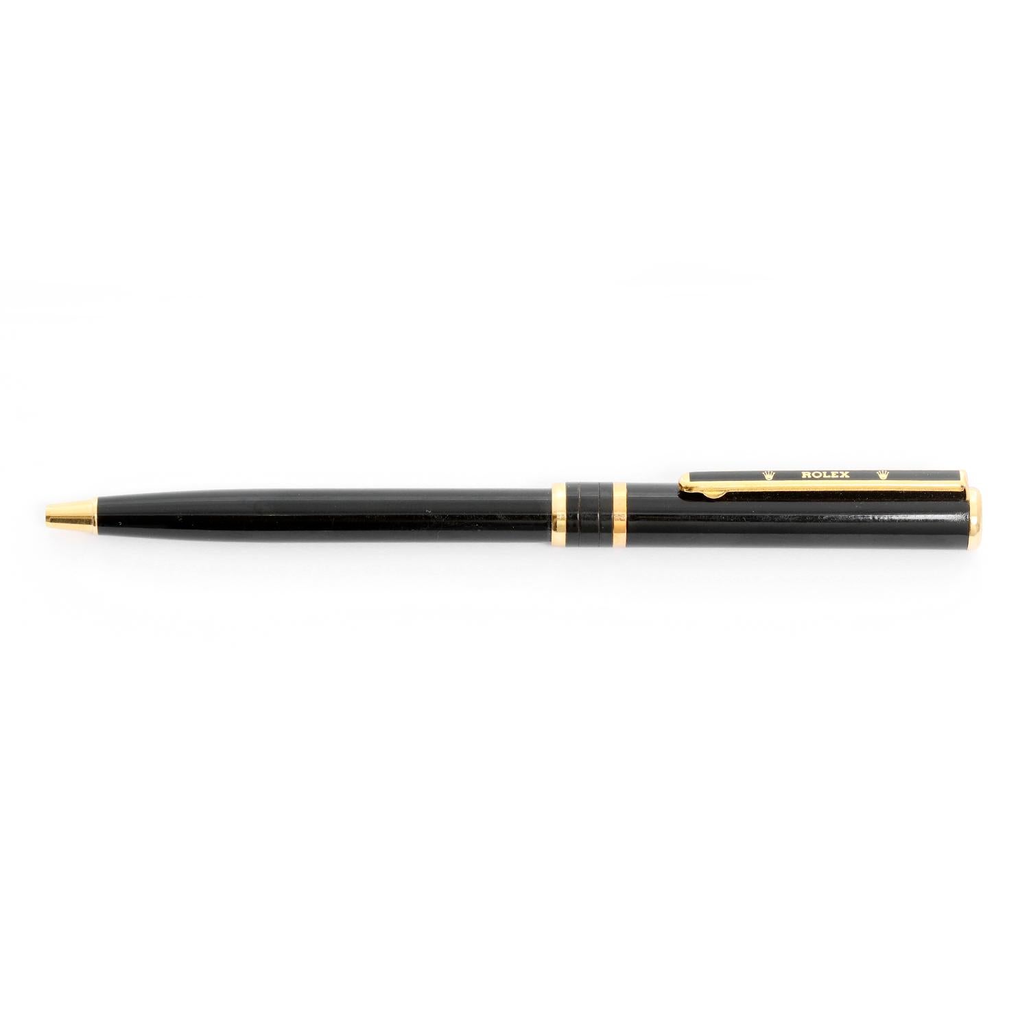 Black Rolex Ball Point Pen at 1stDibs | rolex penna, rolex balls, rolex ...