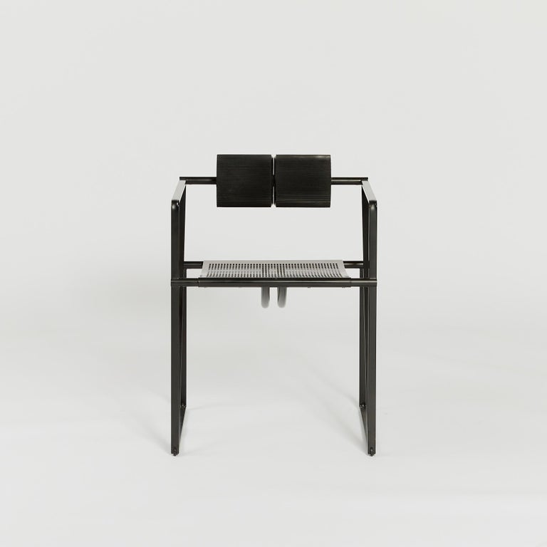 Black Seconda Chair by Mario Botta for Alias at 1stDibs