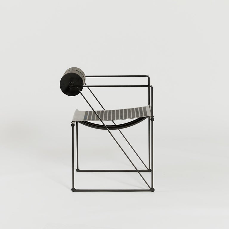 Black Seconda Chair by Mario Botta for Alias at 1stDibs