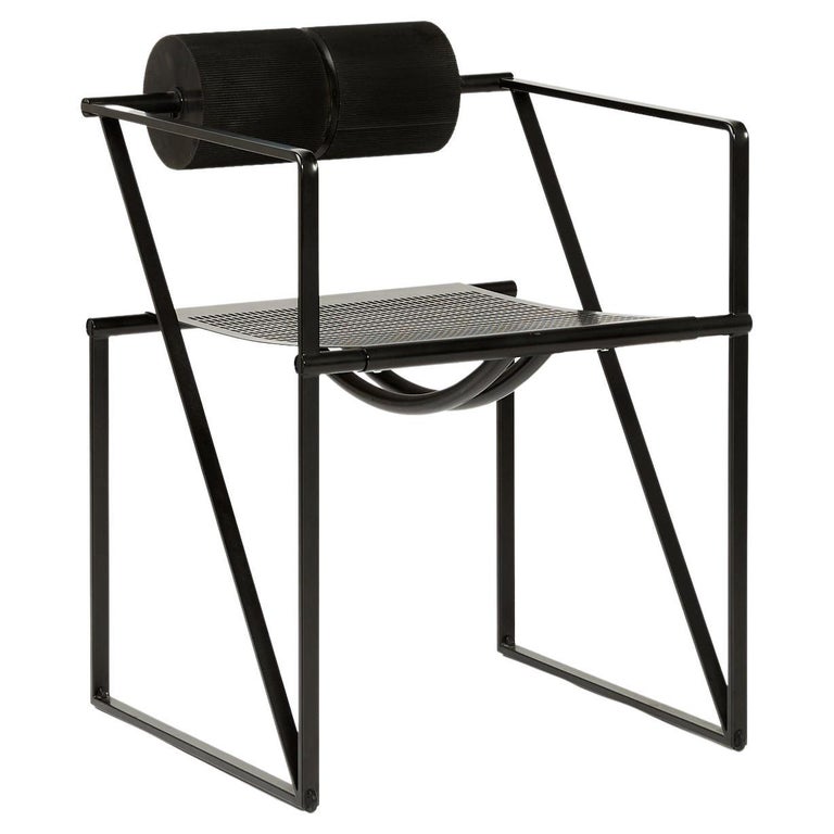 Black Seconda Chair by Mario Botta for Alias at 1stDibs