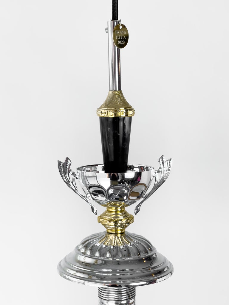 Black, Silver L70 Light by Flétta For Sale at 1stDibs