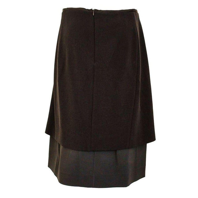 Marni Black skirt size 42 For Sale at 1stDibs