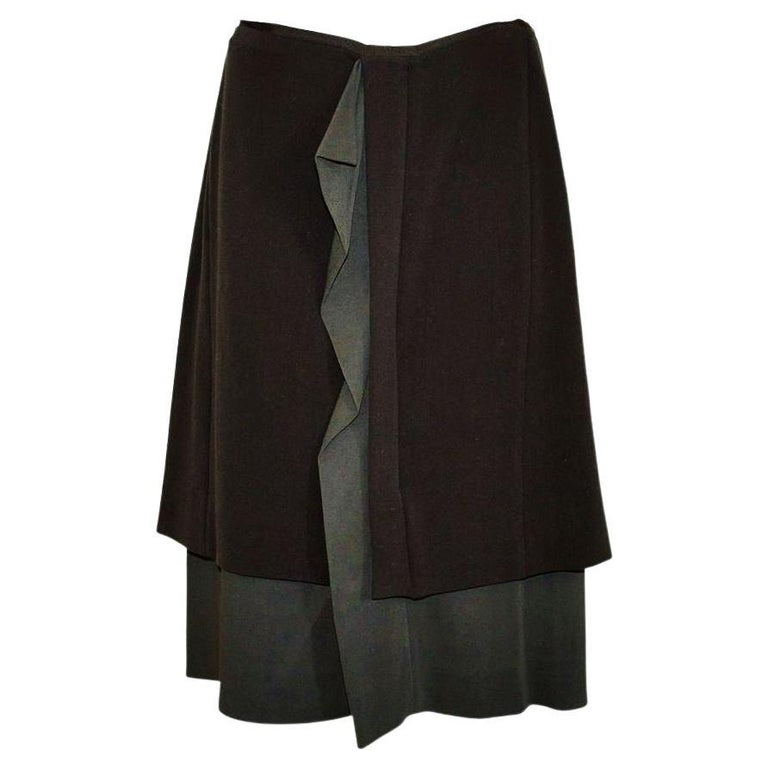 Marni Black skirt size 42 For Sale at 1stDibs