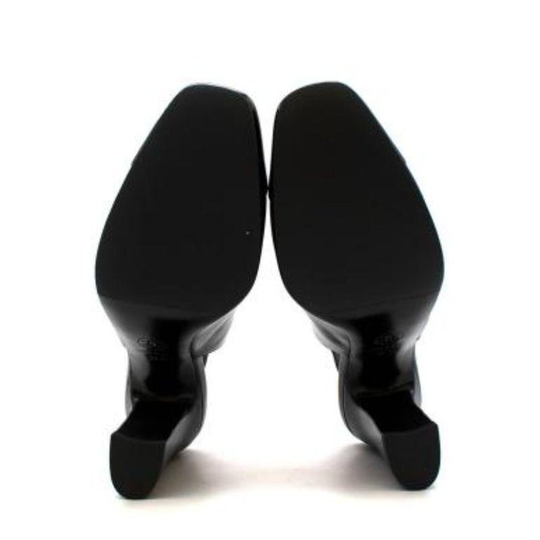 Black Slingback Booties For Sale at 1stDibs