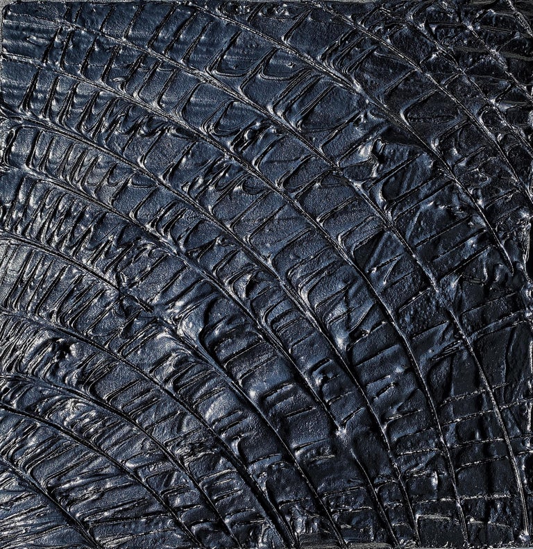 Black Tar Painting, 21st Century by Mattia Biagi For Sale at 1stDibs