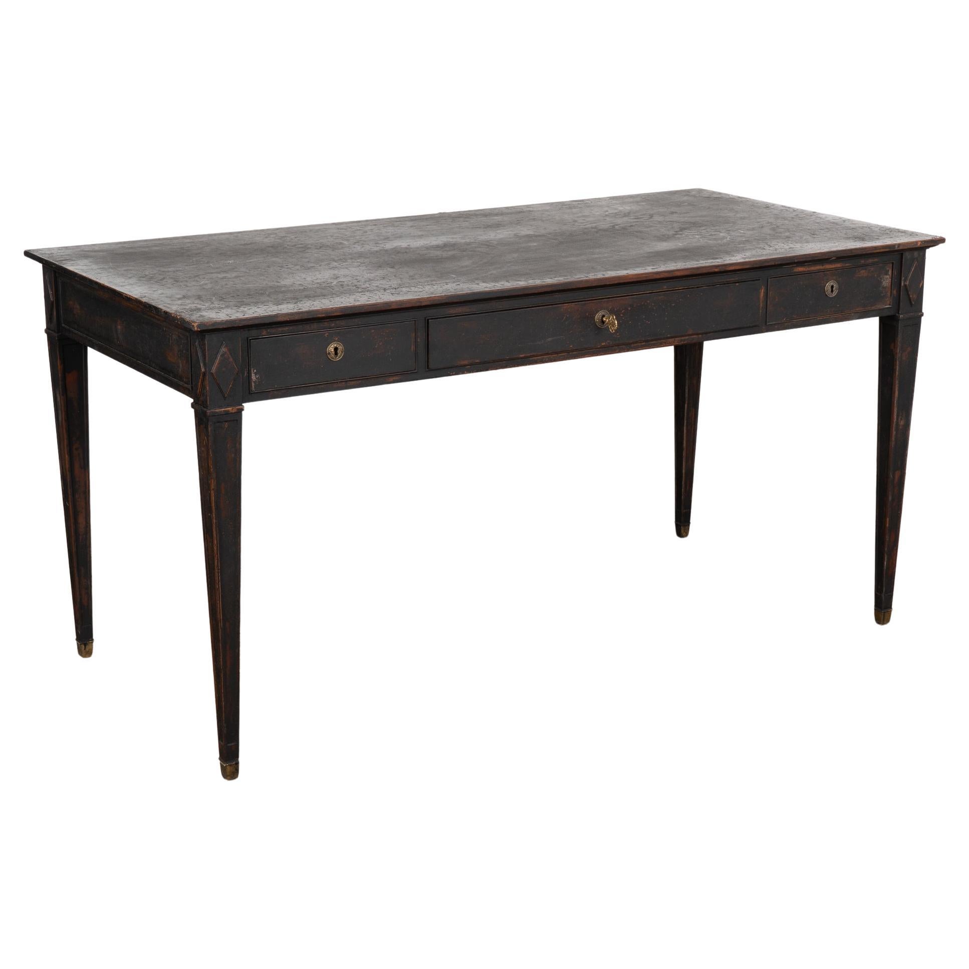 Louis Philippe Writing Desk Nut Wood, France, circa 1860 at 1stDibs