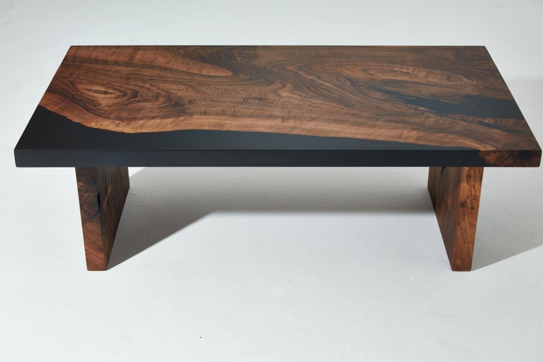 Thor coffee table with bow tie legs For Sale at 1stDibs