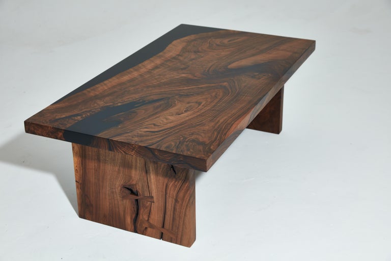 Thor coffee table with bow tie legs For Sale at 1stDibs