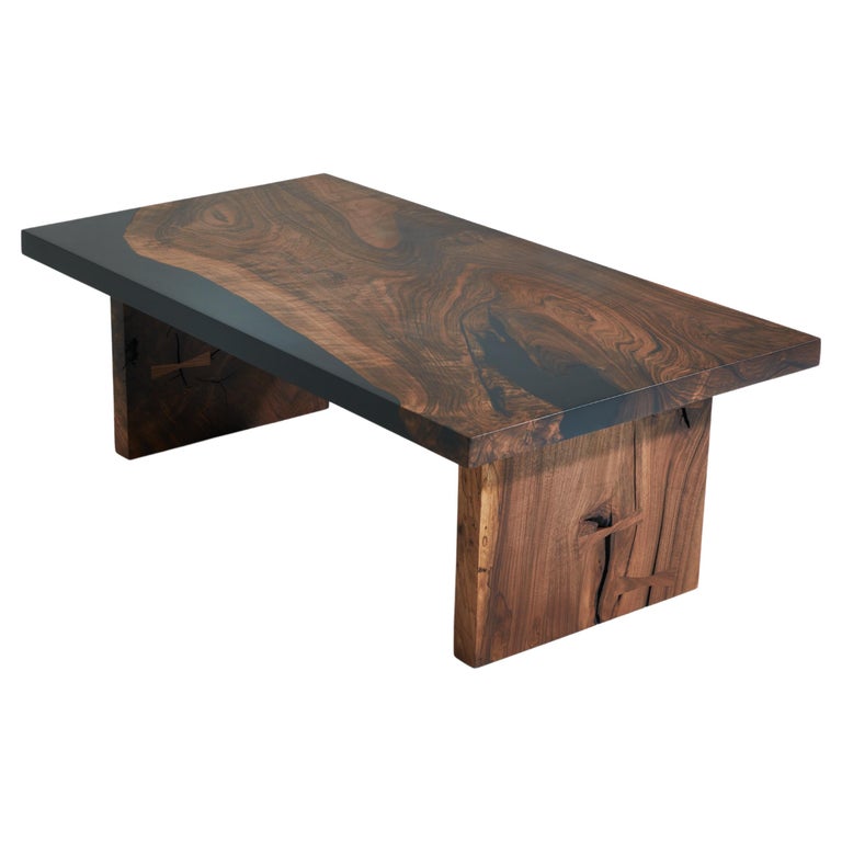 Thor coffee table with bow tie legs For Sale at 1stDibs