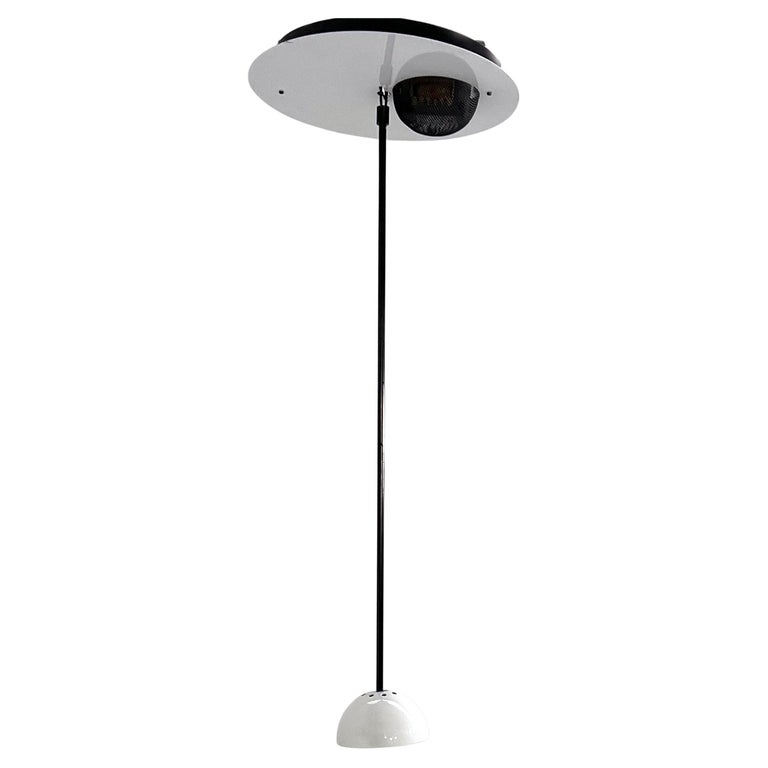 Black and White Alesia Ceiling Lamp by Carlo Forcolini for Artemide ...
