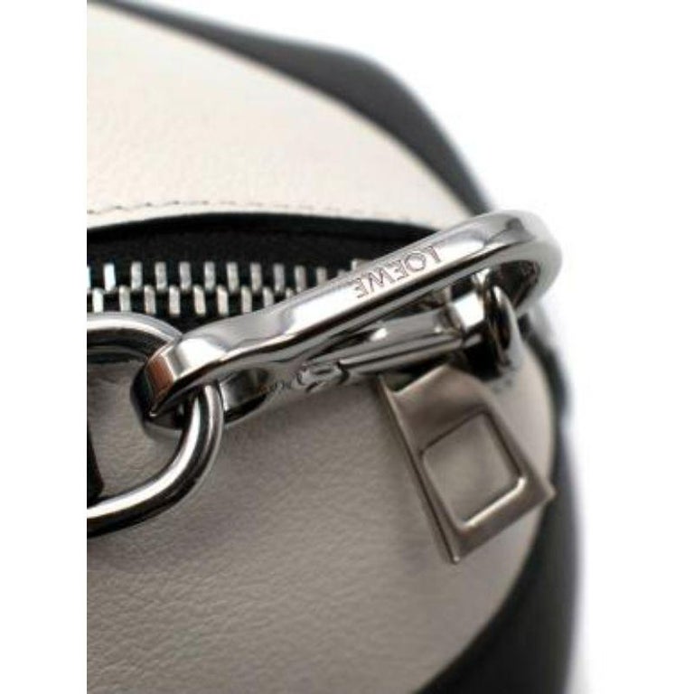 black and white leather Panda pouch For Sale at 1stDibs