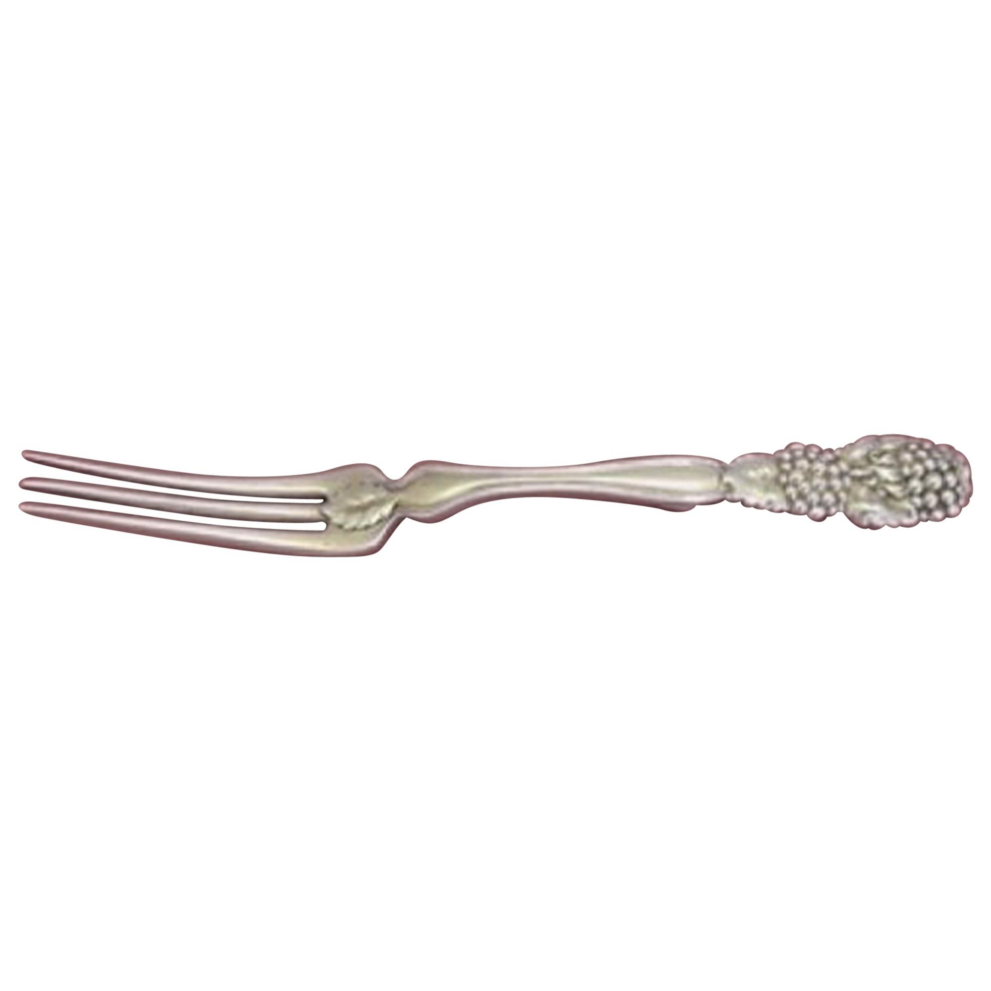 Blackberry by Tiffany and Co. Sterling Silver Fruit Fork Vermeil 3-Tine ...