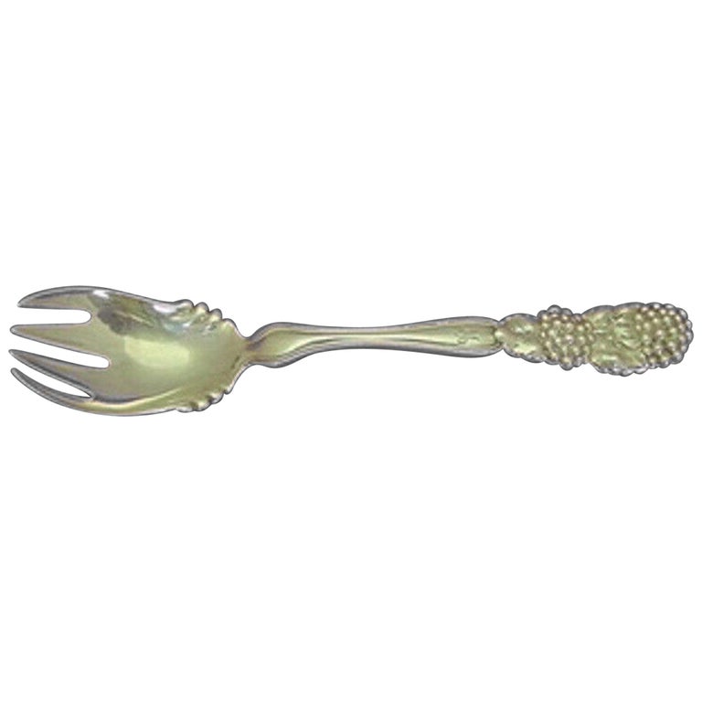 Blackberry by Tiffany and Co Sterling Silver Ice Cream Fork Original ...