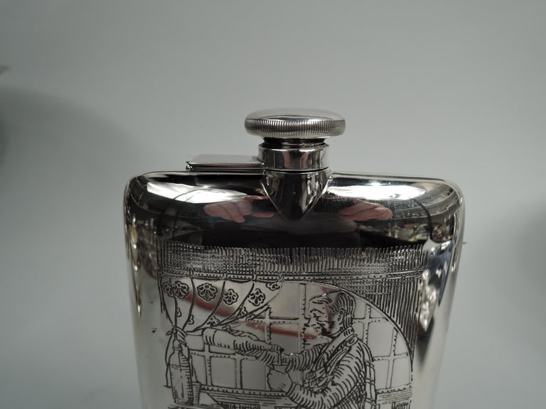 Blackinton Novelty Scotch Flask with Kilted Laird and Wee Terrier For ...