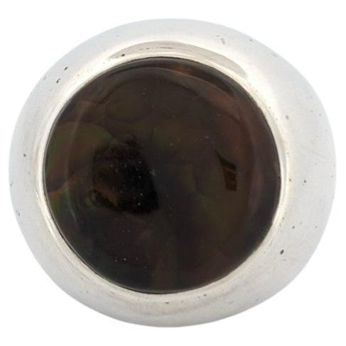 Blackwater Basin Fire Agate Ring - Sterling Silver by Robert Drozd For ...