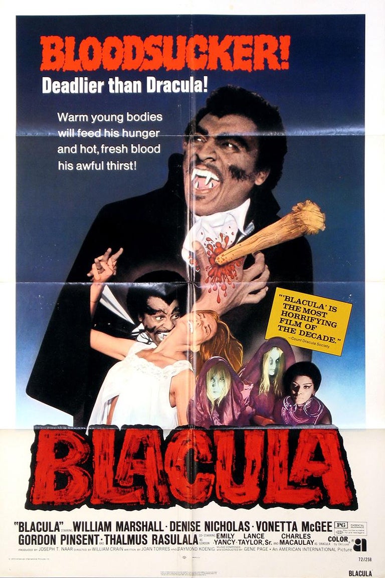 Blacula, 1972 Poster For Sale at 1stDibs