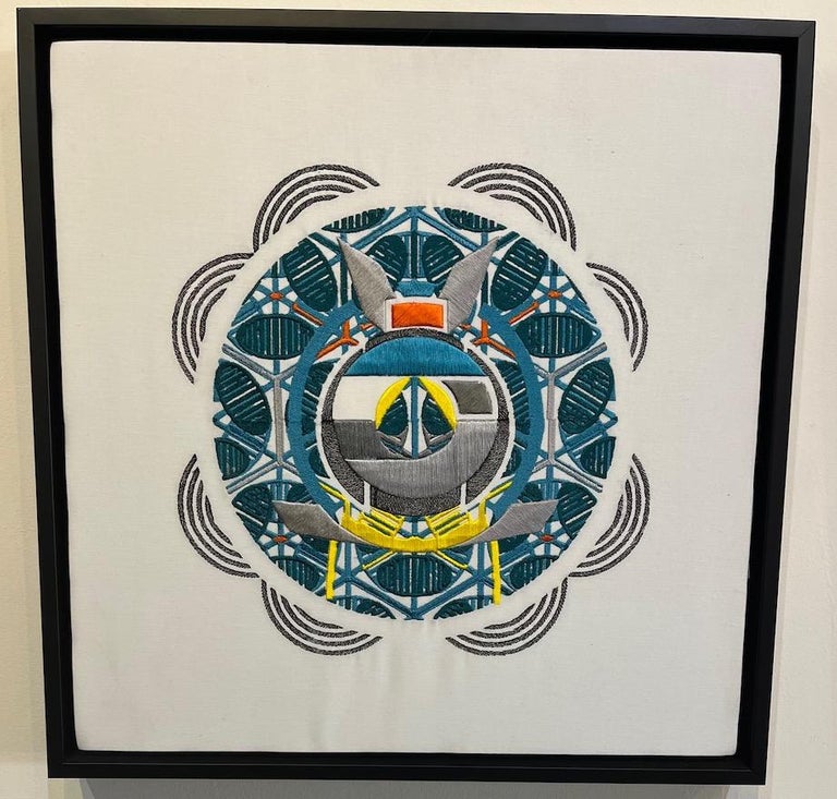 Blair Cahill - Blair Martin Cahill, Pachinko, Embroidery For Sale at 1stDibs