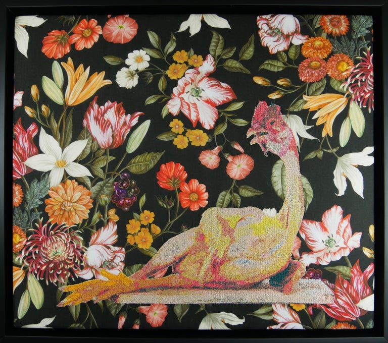 Blair Martin Cahill - Blair Martin Cahill, Spring Chicken, Embroidery ...