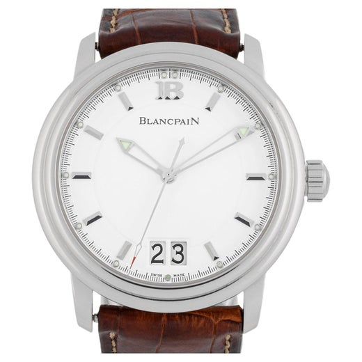 Blancpain T and H-M Retro Yellow Gold Sapphire and Diamond Driver ...