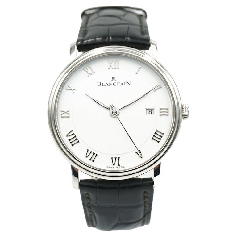 Blancpain Villeret Ultraplate 6651 1127 55B White Dial For Sale at 1stDibs