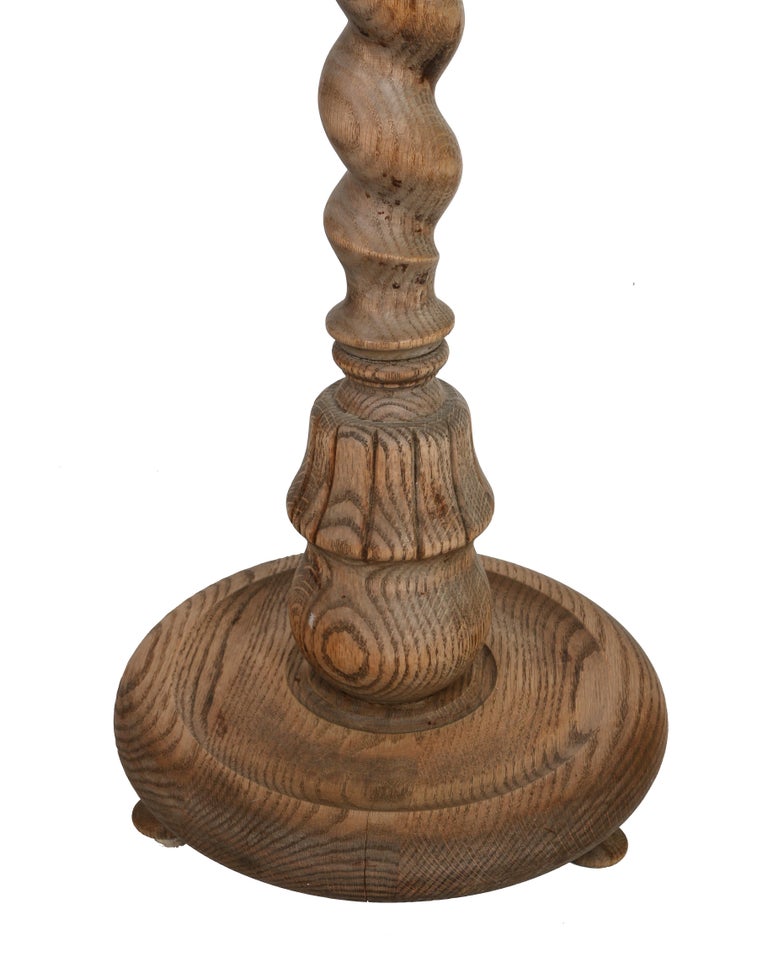 Bleached Oak Floor Lamp at 1stDibs | oak floor lamps