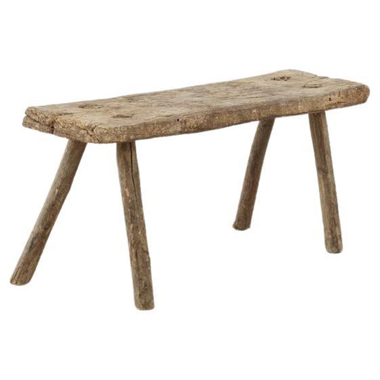 Bleached Oak Stools, 1820 For Sale at 1stDibs