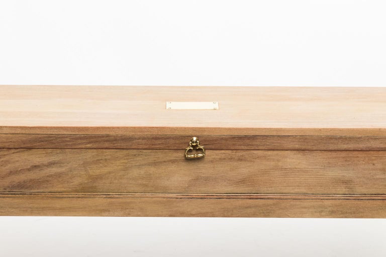 Bleached Wood Gun Case at 1stDibs | wooden gun case
