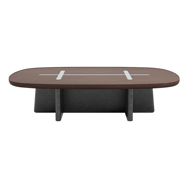 Bleecker Street Coffee Table by Sebastian Herkner in Whiskey Oak and ...