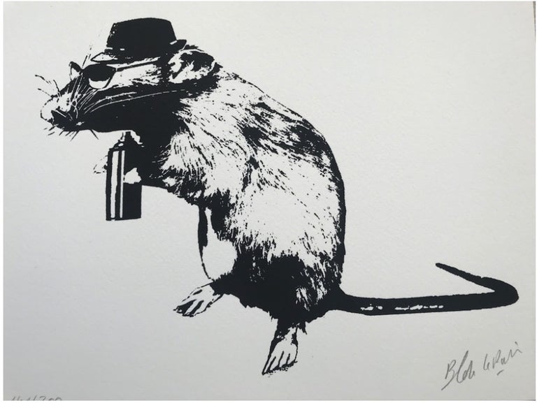 Blek Le Rat - The Street Artist''s Paraphernalia at 1stDibs
