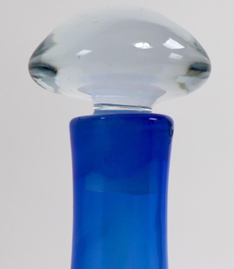 Blenko Bottle by Wayne Husted at 1stDibs