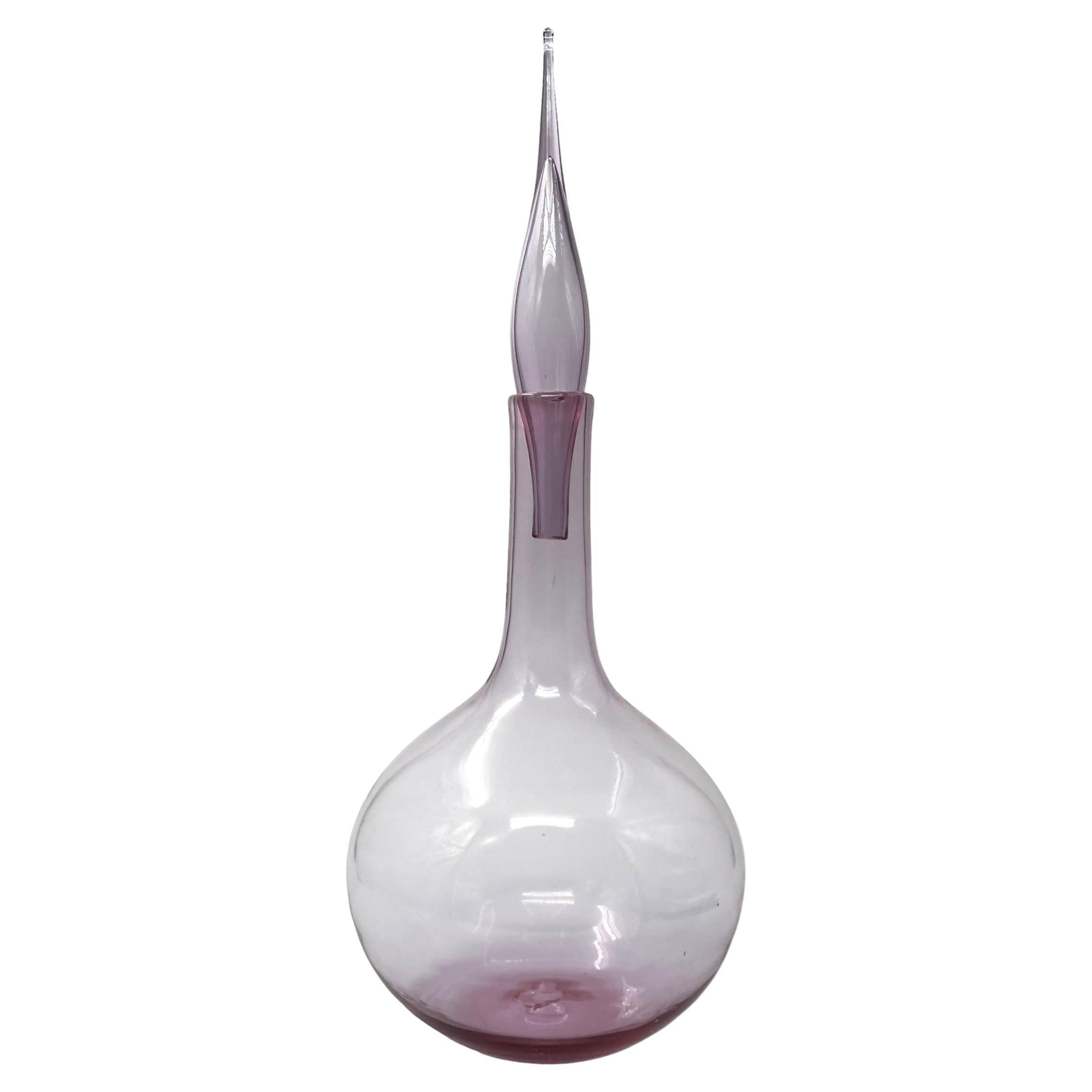 BLENKO Husted #627LL Decantador de cristal arquitectónico de 28" en ...