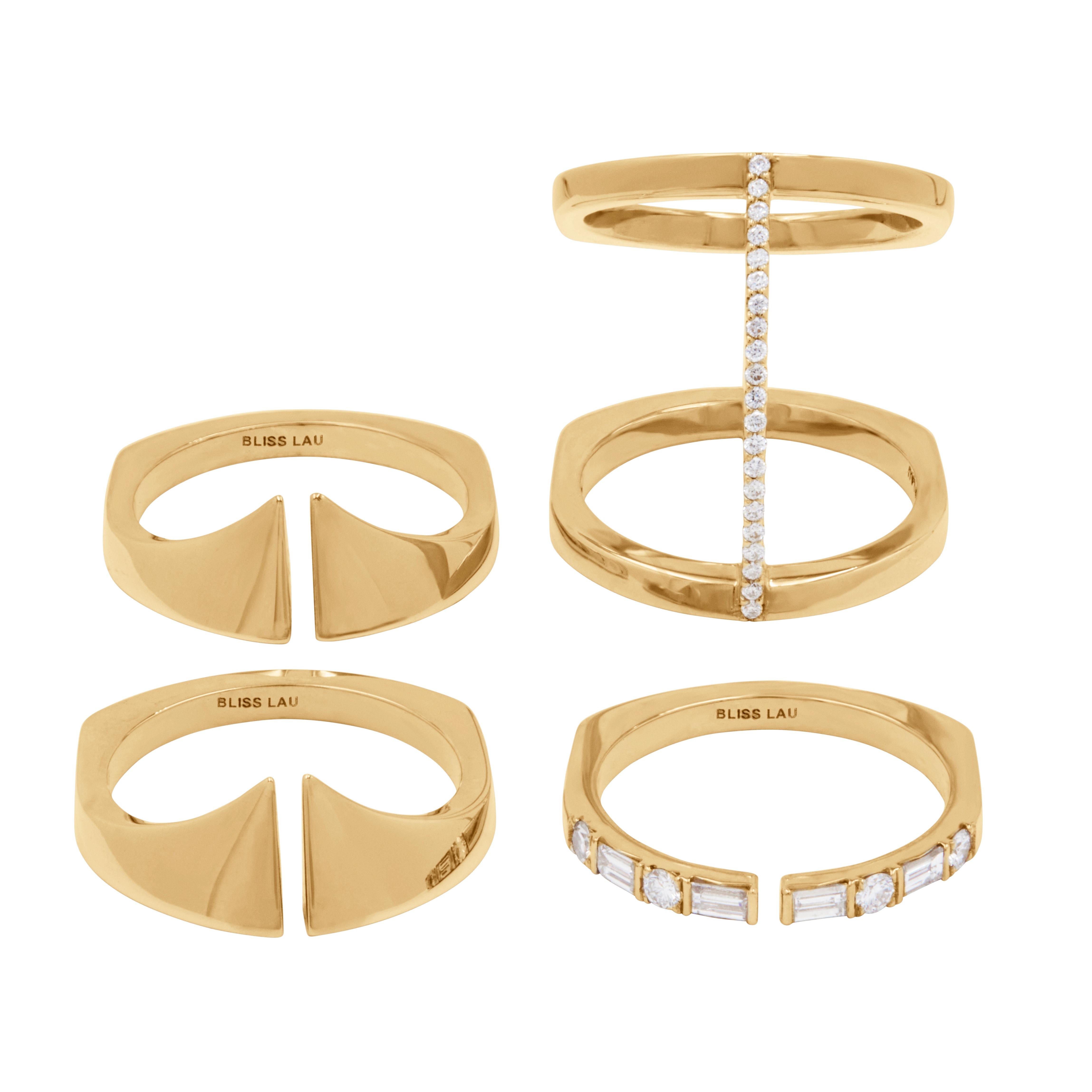 Bliss Lau Fairmined 18k Gold Kaleidoscope Ring Max For Sale at 1stDibs