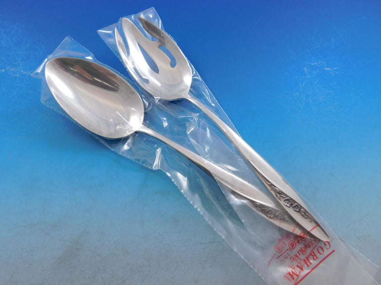 Blithe Spirit by Gorham Sterling Silver Flatware Set for 8 Service 61 ...