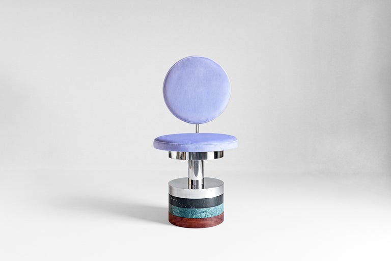 Block Chair Down For Sale at 1stDibs