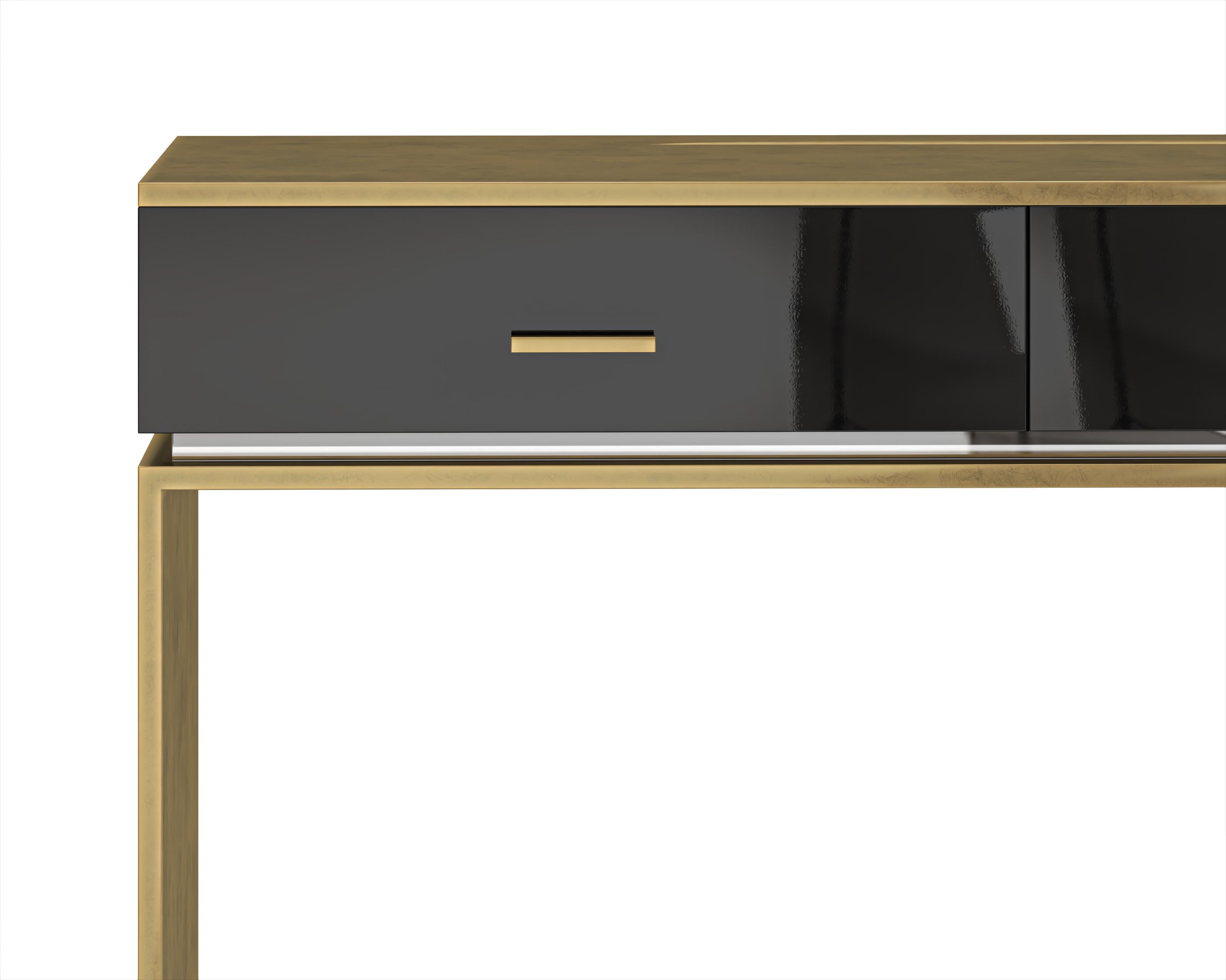 Block Console Table For Sale at 1stDibs