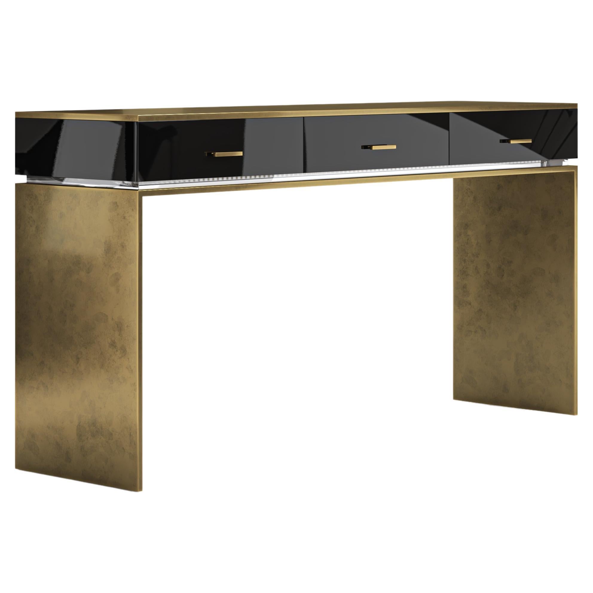 Block Console Table For Sale at 1stDibs