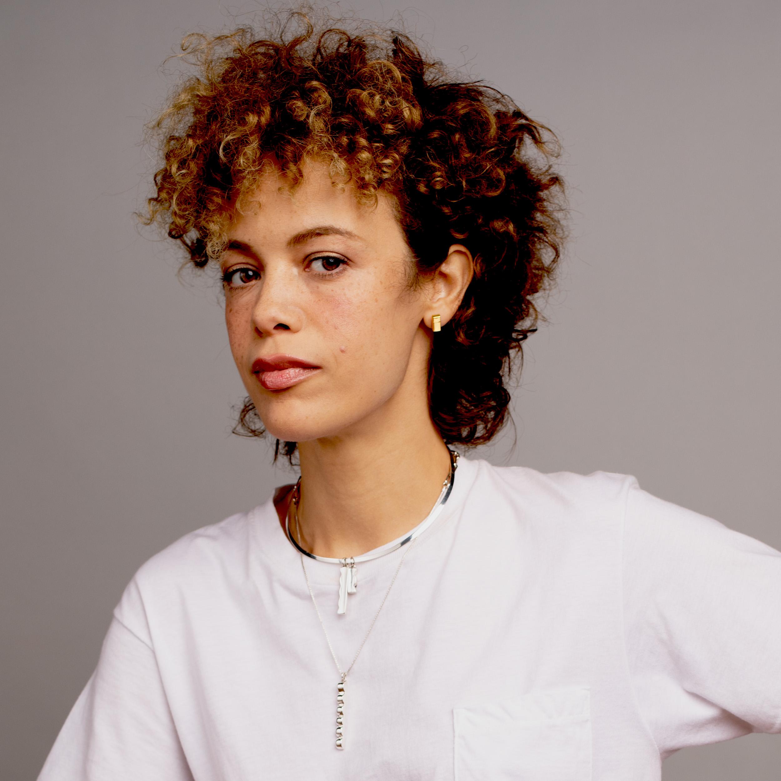 Block Post Earrings [gold vermeil] For Sale at 1stDibs