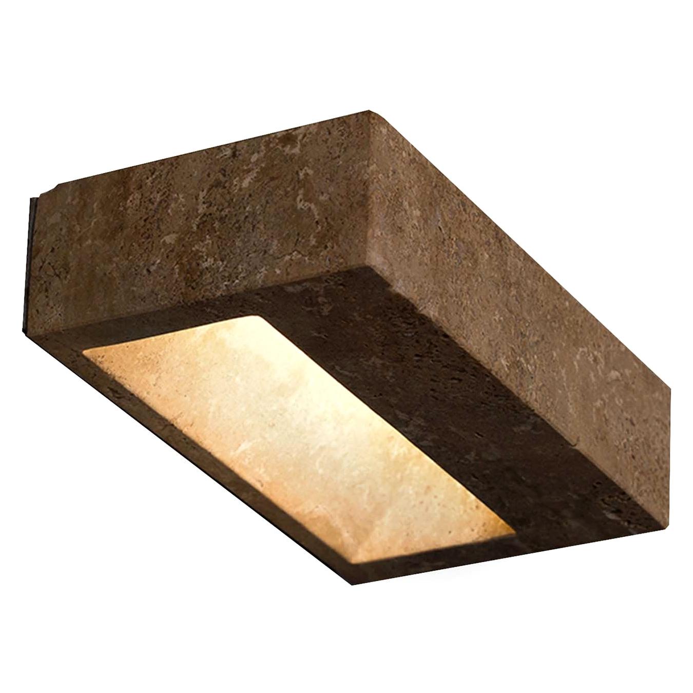 Block Round Wall Lamp by Matteo Leorato For Sale at 1stDibs