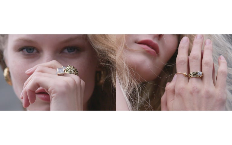 Bitcoin Blockchain 18K Gold Torus Ring For Sale at 1stDibs | torus ...