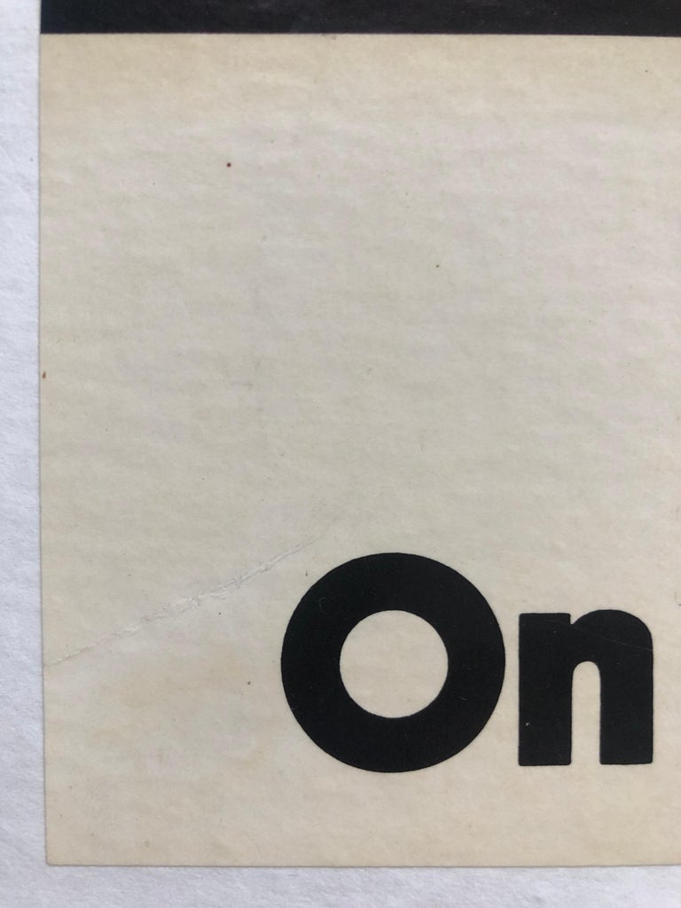 Blondie Original Vintage Private Stock Records Promo Poster, American ...